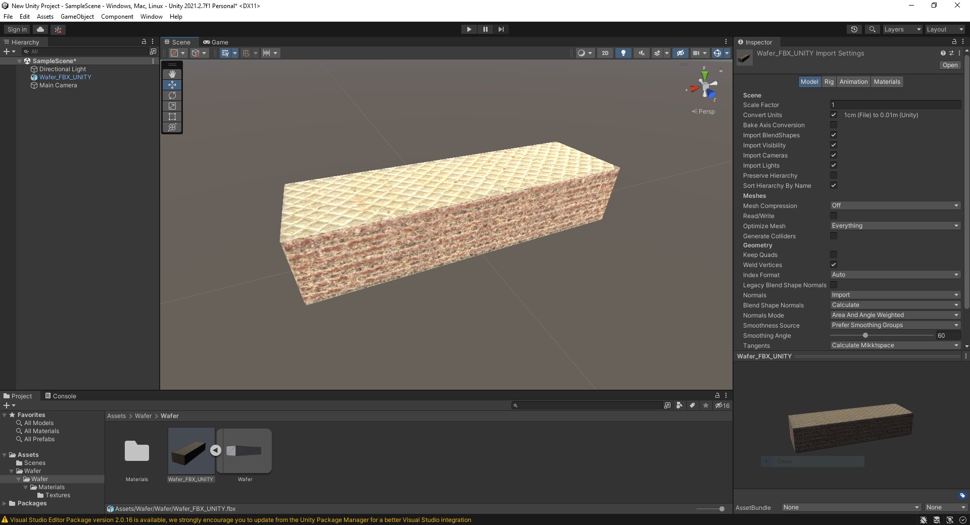 Wafer 3D model - TurboSquid 1964317