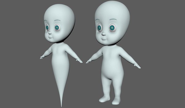 Casper The Friendly Ghost 3D Models for Download | TurboSquid
