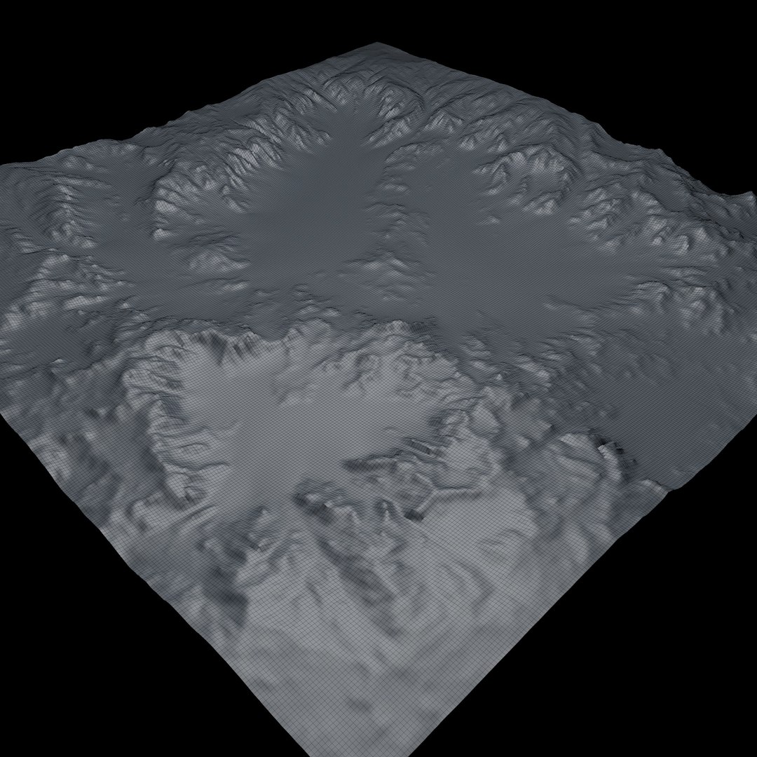 3D Terrain Maps Model - TurboSquid 1371737