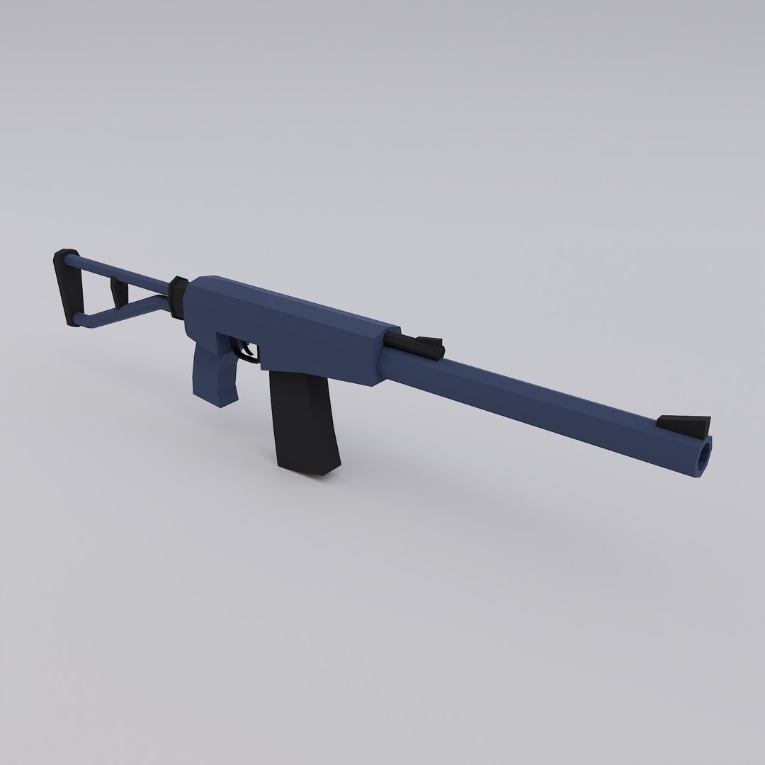 3D AS VAL Assault Rifle Gun - TurboSquid 1992781