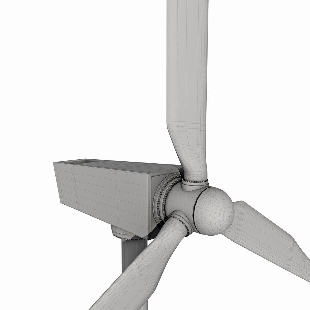 Wind Turbine 3D Model - TurboSquid 2032824