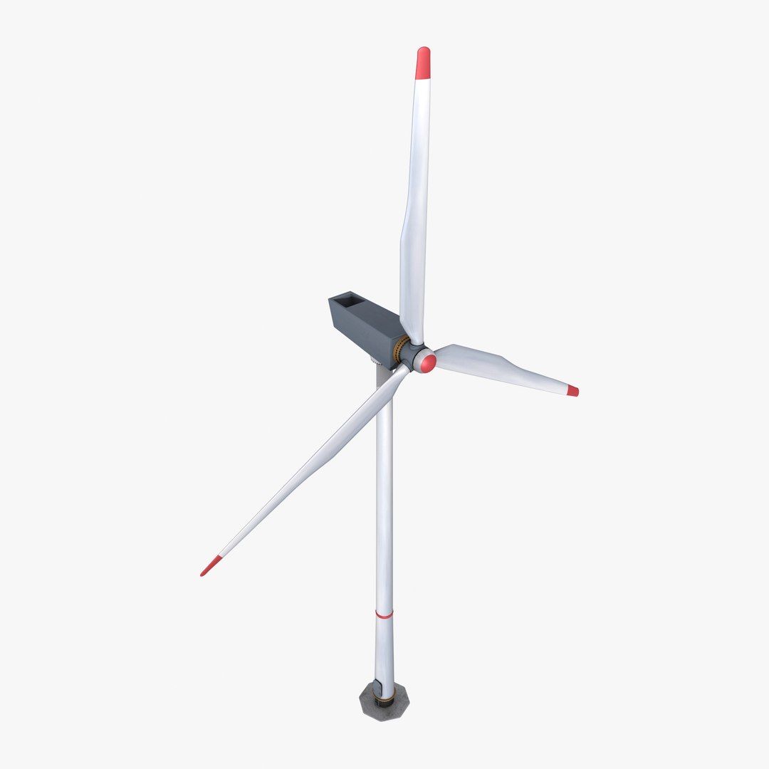 Wind Turbine 3D Model - TurboSquid 2032824