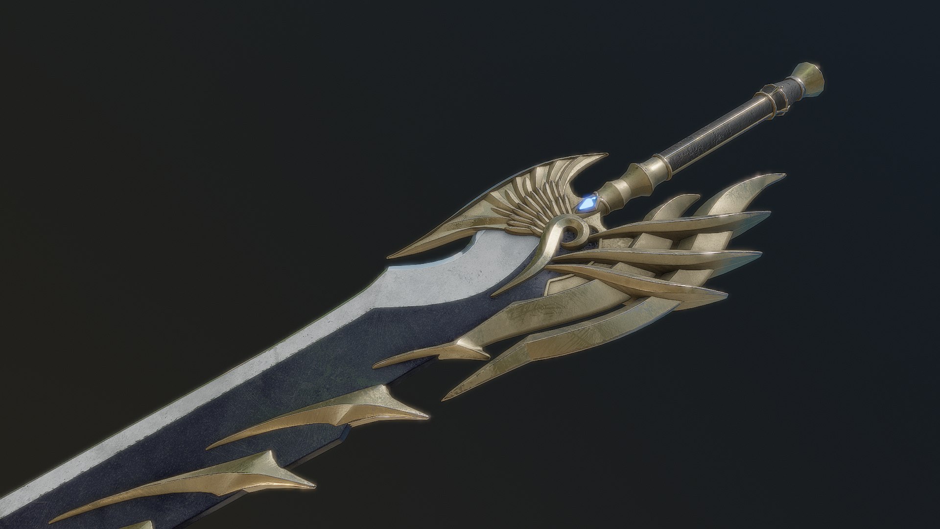 Big Sword 3D Model - TurboSquid 2387680