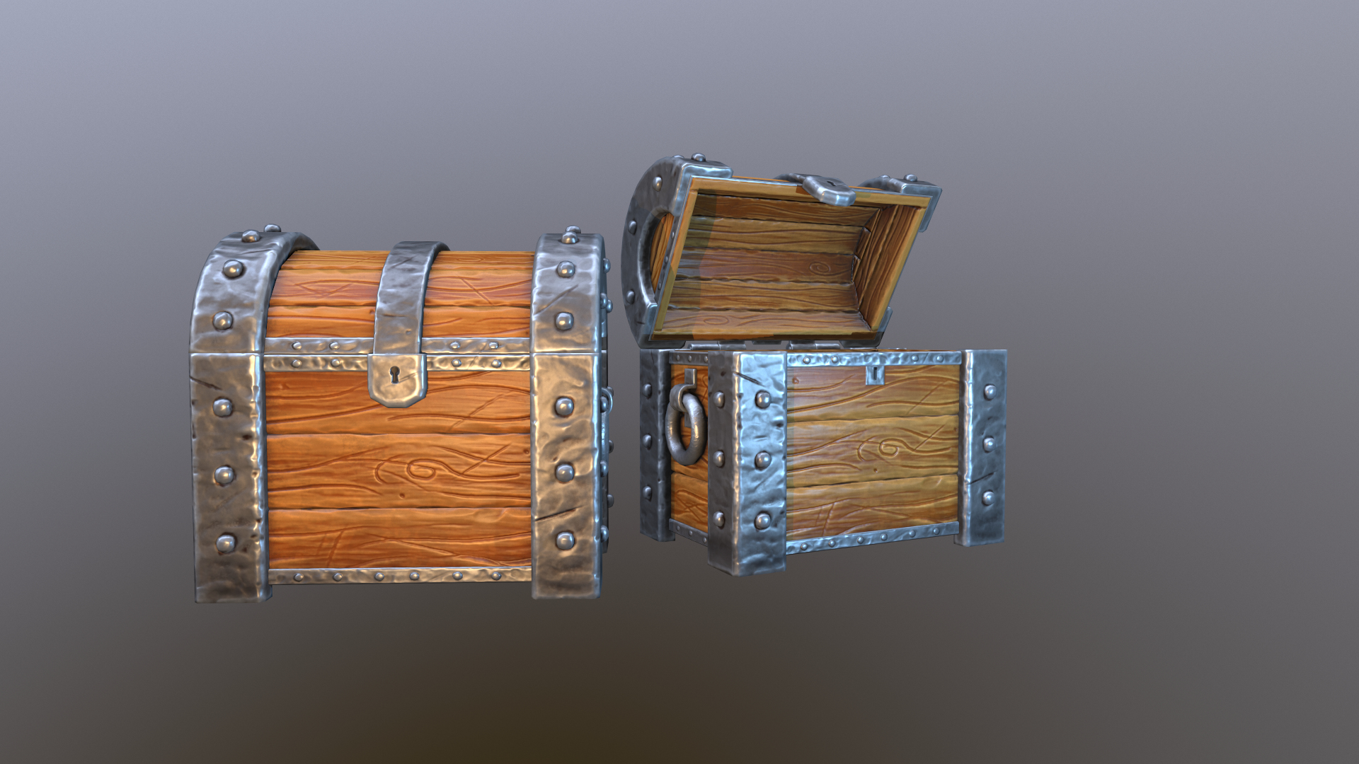Stylized Chest 3D Model - TurboSquid 1933755