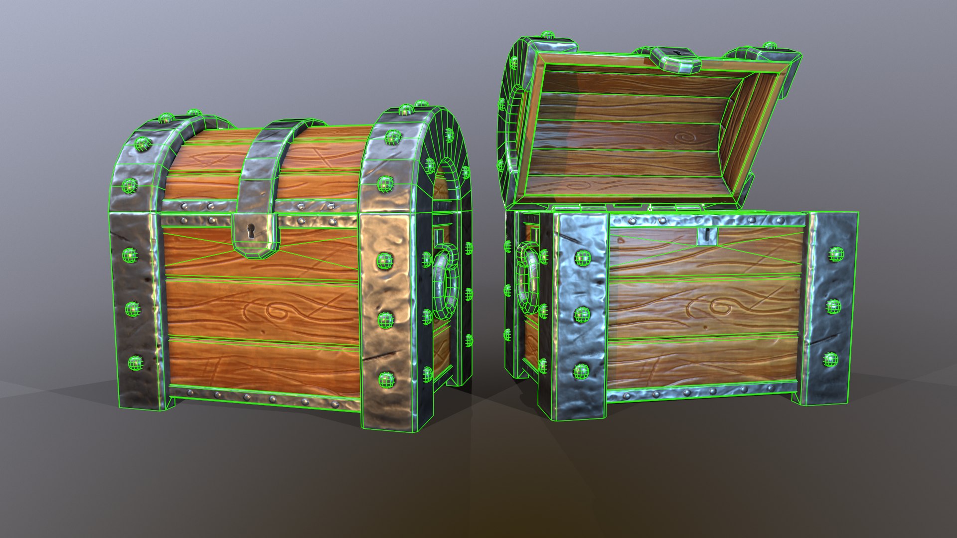 Stylized Chest 3D Model - TurboSquid 1933755
