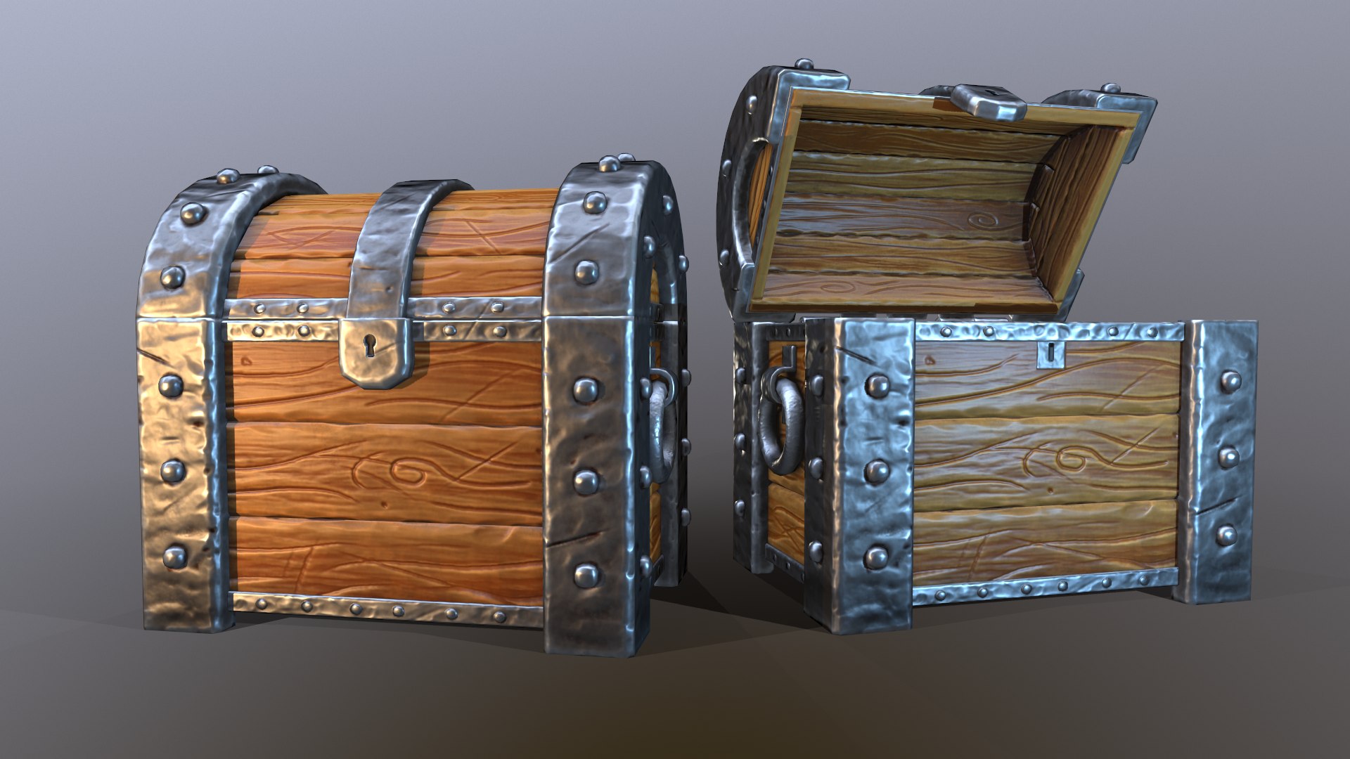 Stylized Chest 3D Model - TurboSquid 1933755