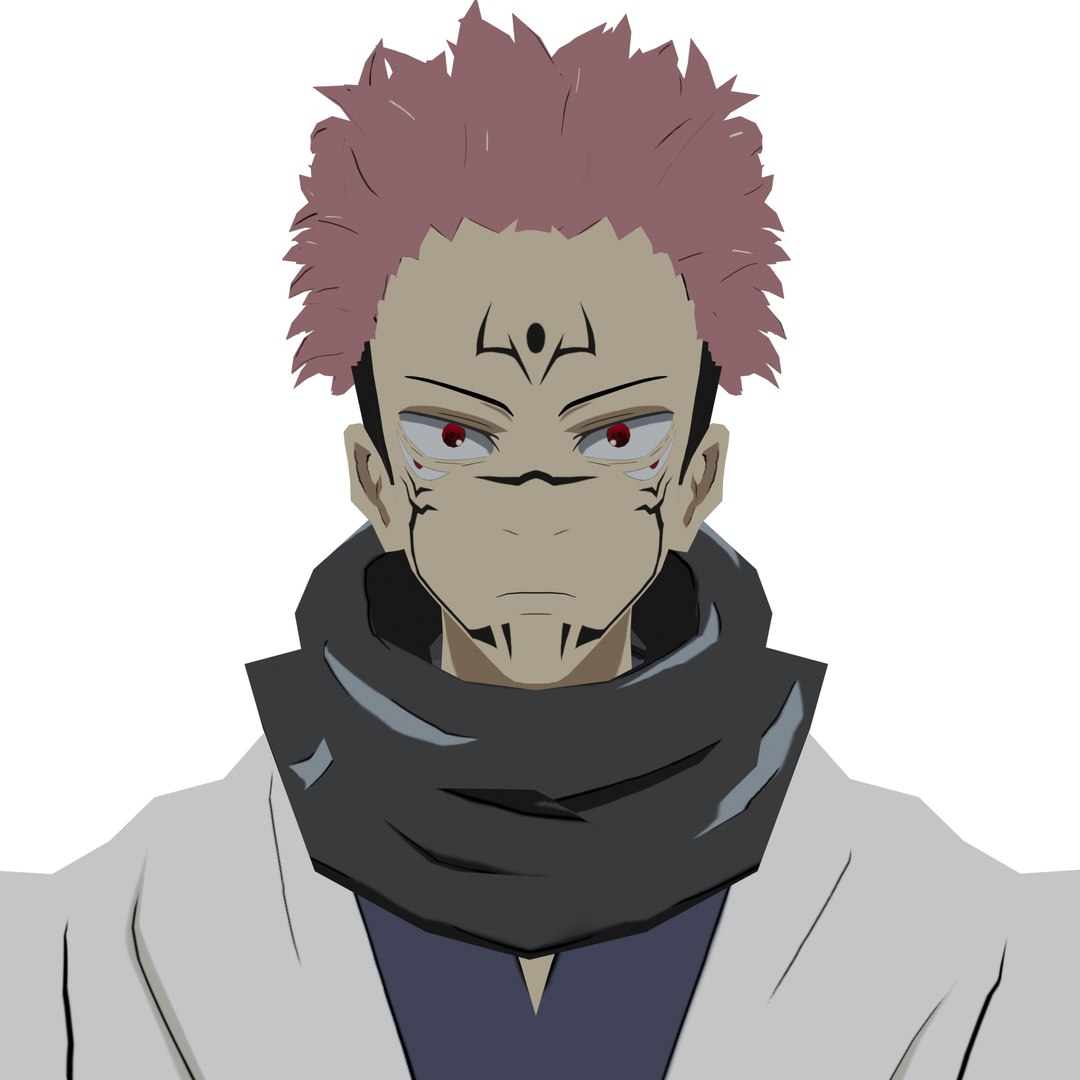 Jujutsu Kaisen 3D Model - TurboSquid 1675740