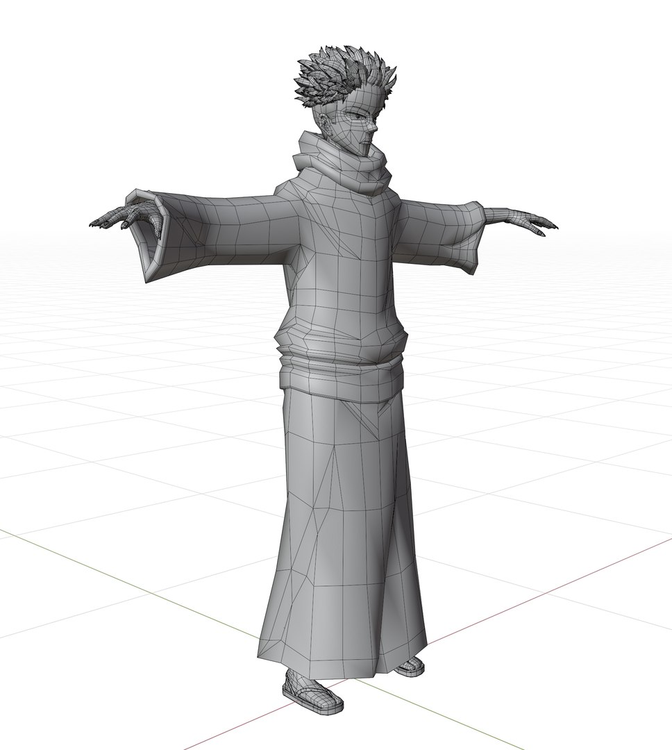 Jujutsu Kaisen 3D Model - TurboSquid 1675740