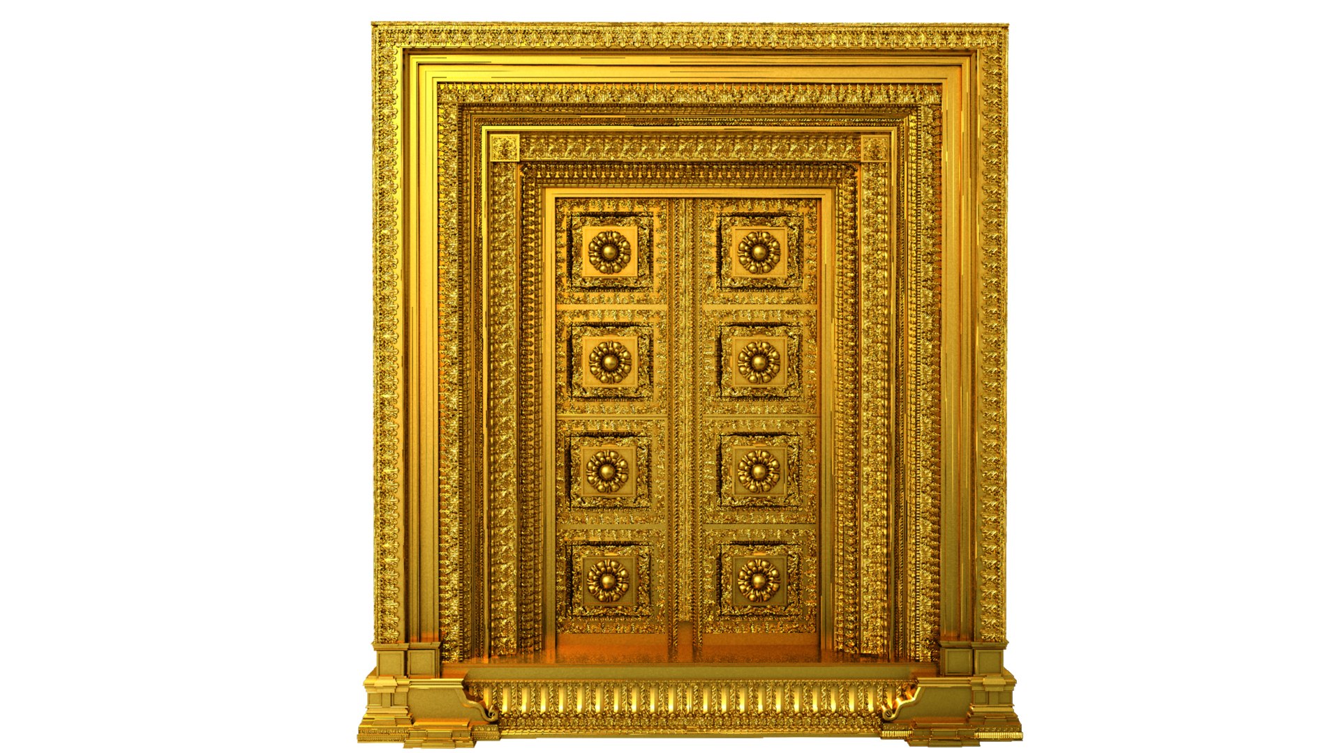 3D model traditional decorative door - TurboSquid 1748880