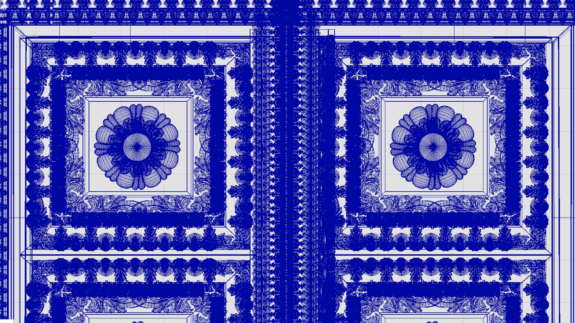 3D model traditional decorative door - TurboSquid 1748880