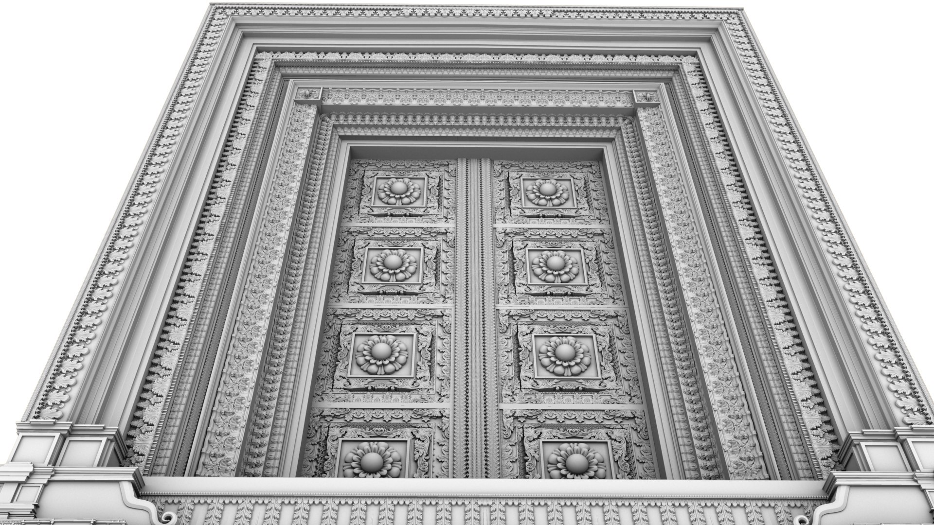 3D model traditional decorative door - TurboSquid 1748880