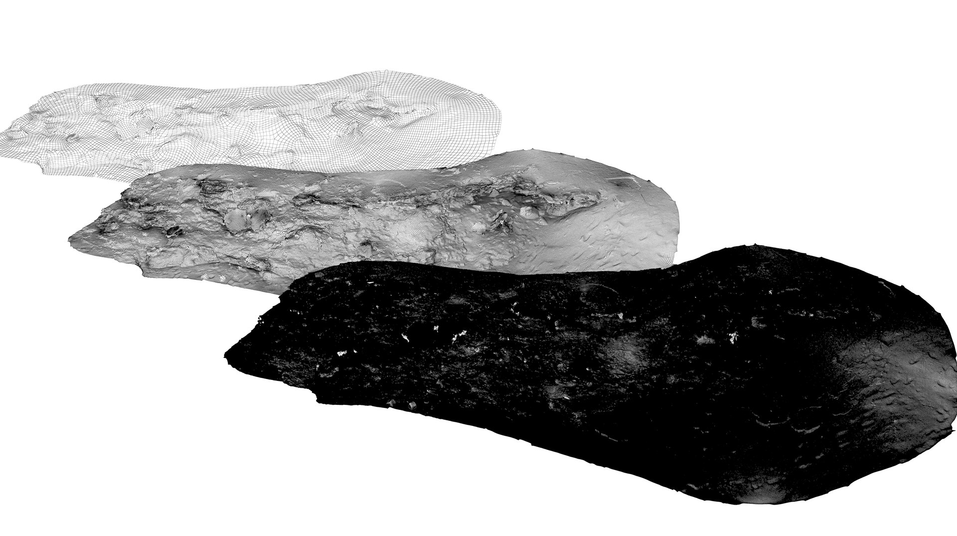 Rock Cliff Pack 6 3D Model - TurboSquid 2224961