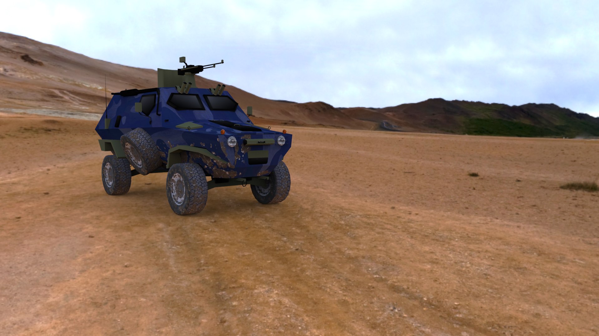 Cobra 4x4 3d Max
