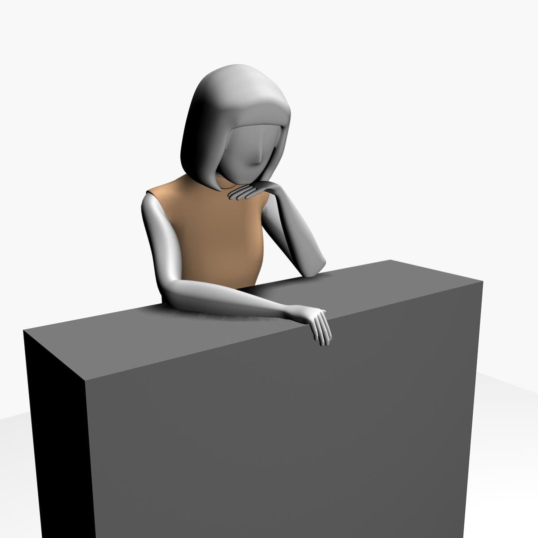 3d Woman Generic Model