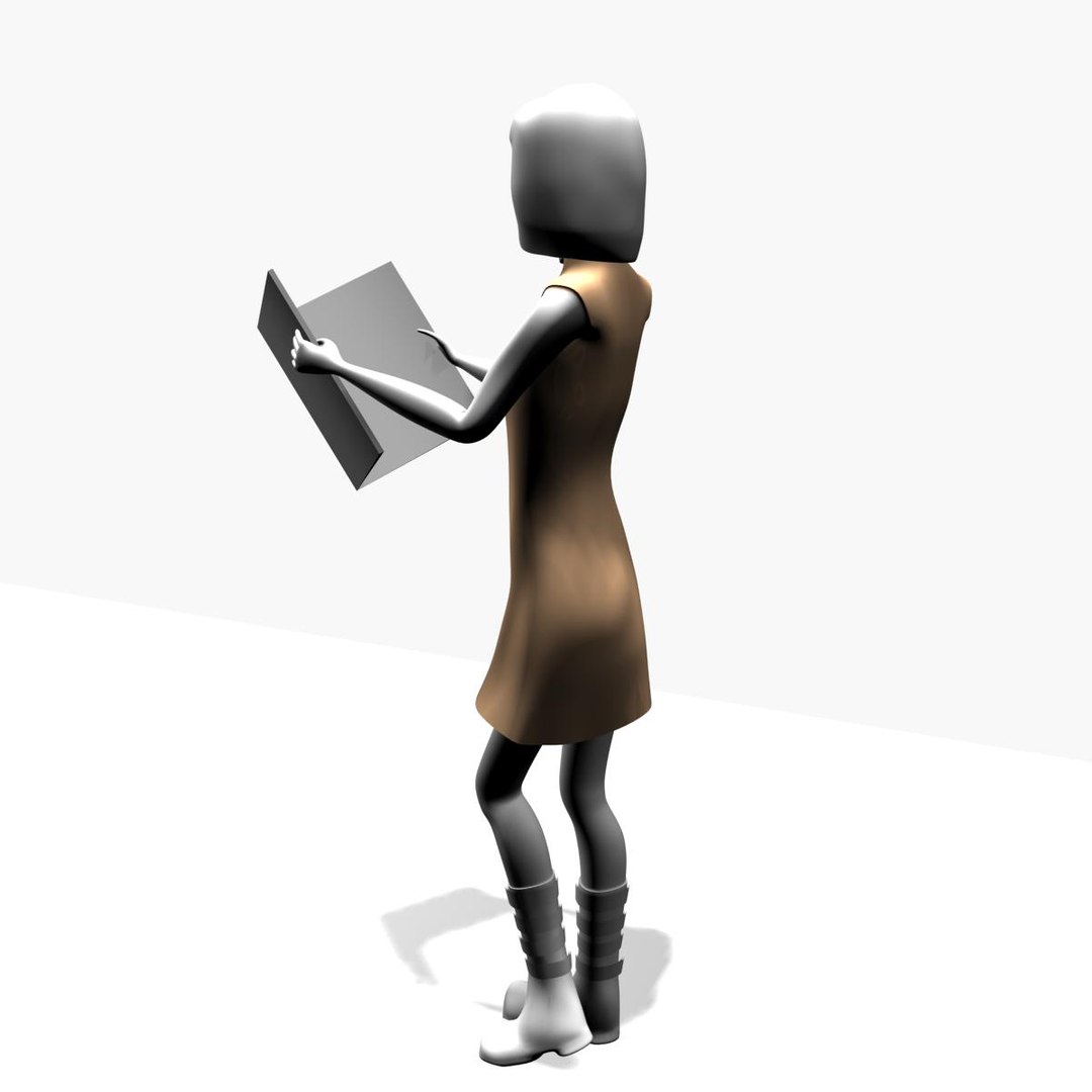 3d Woman Generic Model