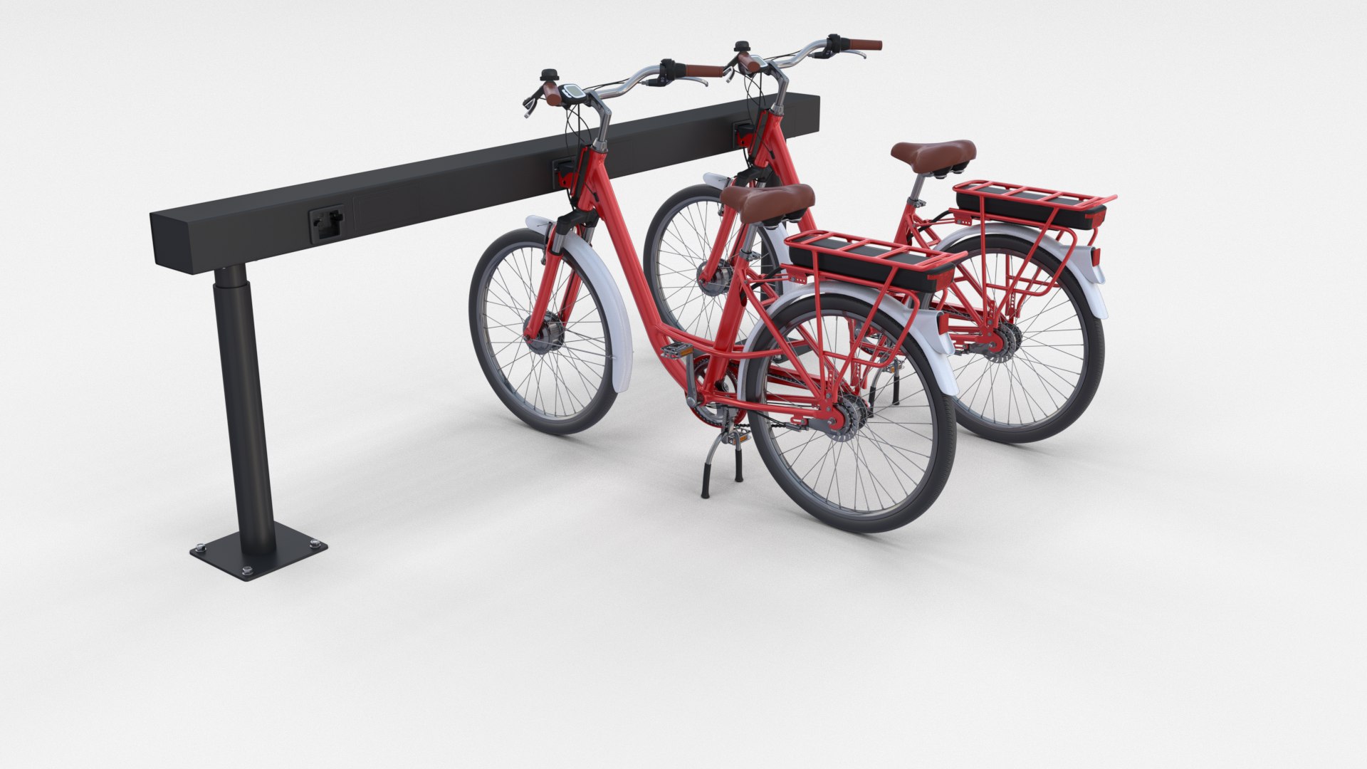 3D Electric Bicycle Station - TurboSquid 1210625
