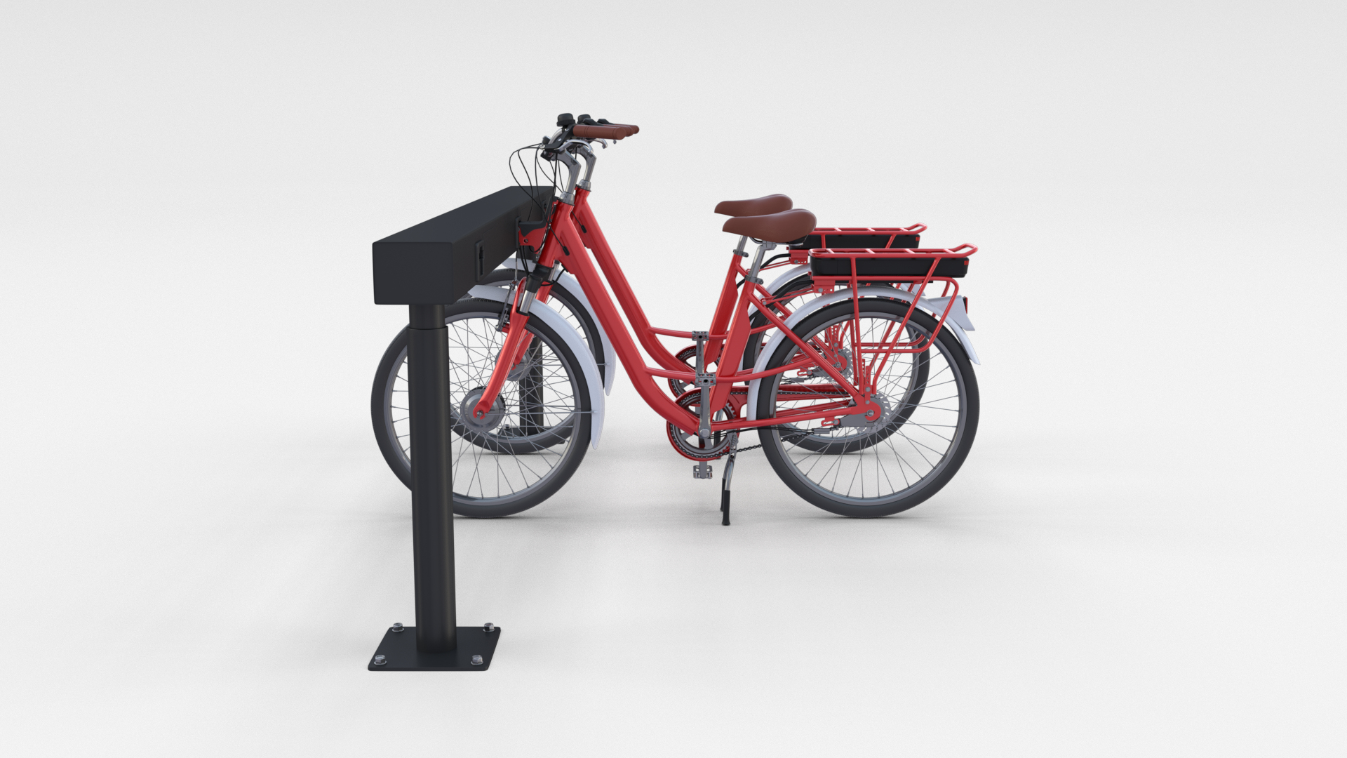 3D Electric Bicycle Station - TurboSquid 1210625