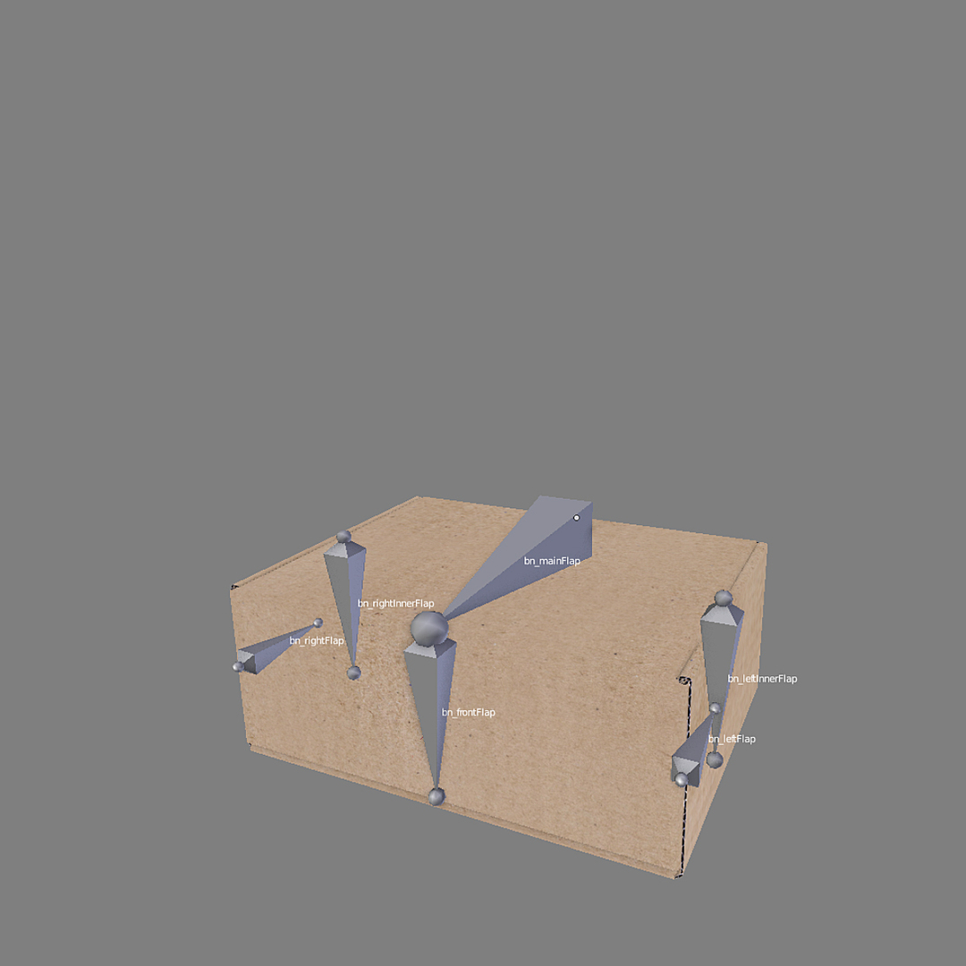 3D Model Packaging Box Rigged - TurboSquid 1185913