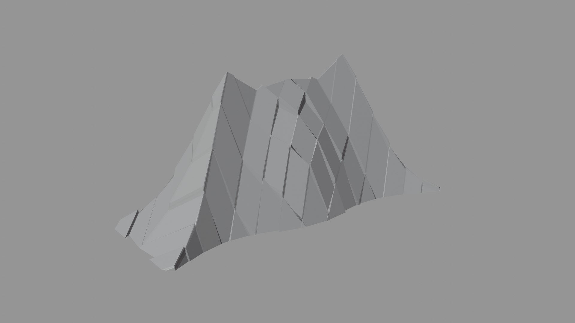 Peak Structure Wall 3D Model - TurboSquid 1597642
