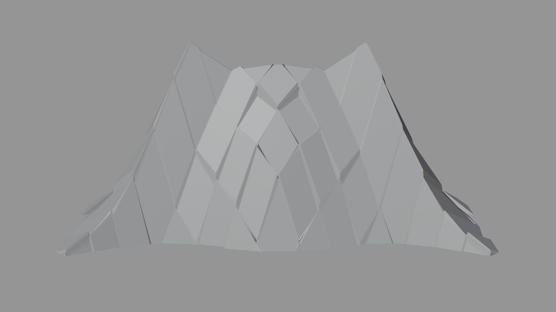 Peak Structure Wall 3D Model - TurboSquid 1597642