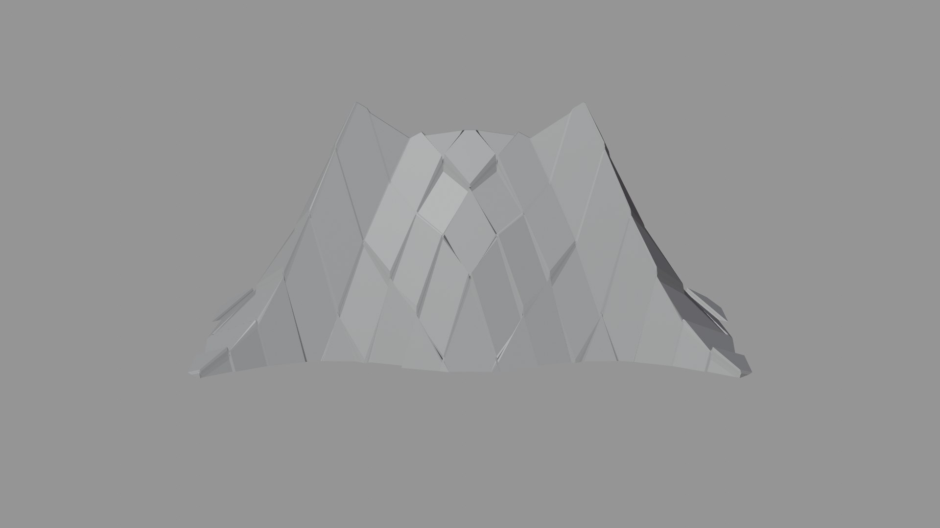Peak Structure Wall 3D Model - TurboSquid 1597642
