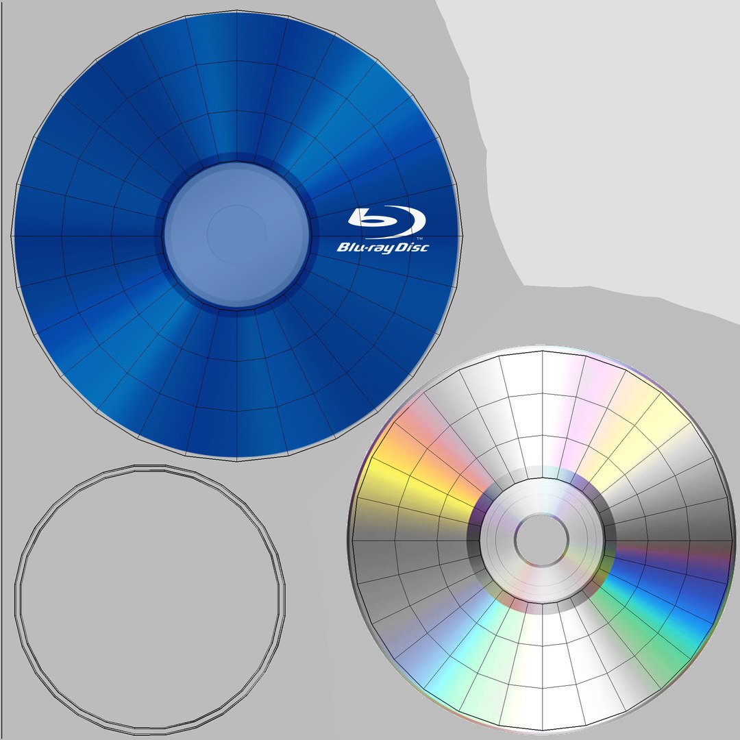 Blu Ray Disc 3D Model - TurboSquid 1852420