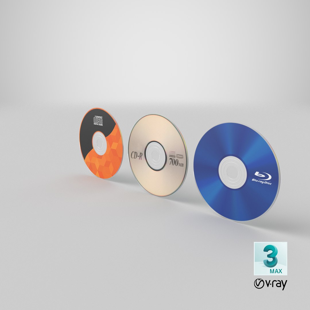 Blu Ray Disc 3D Model - TurboSquid 1852420