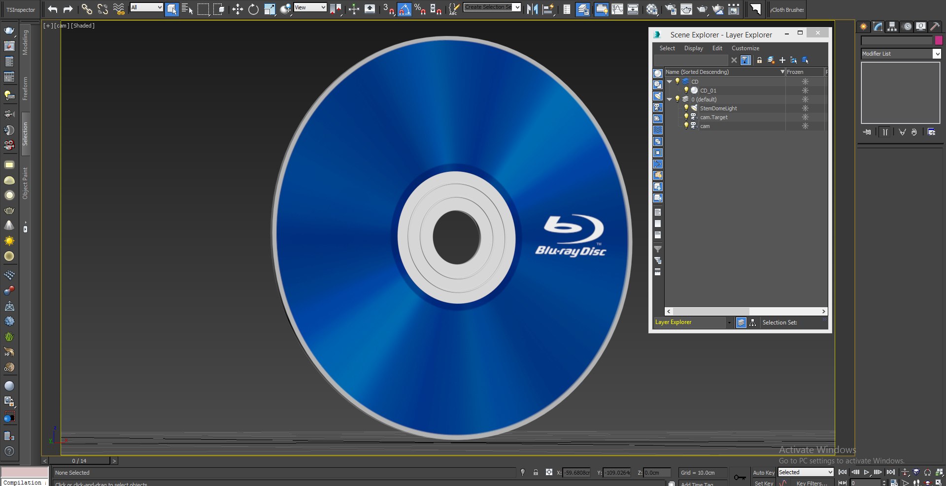 Blu Ray Disc 3D Model - TurboSquid 1852420