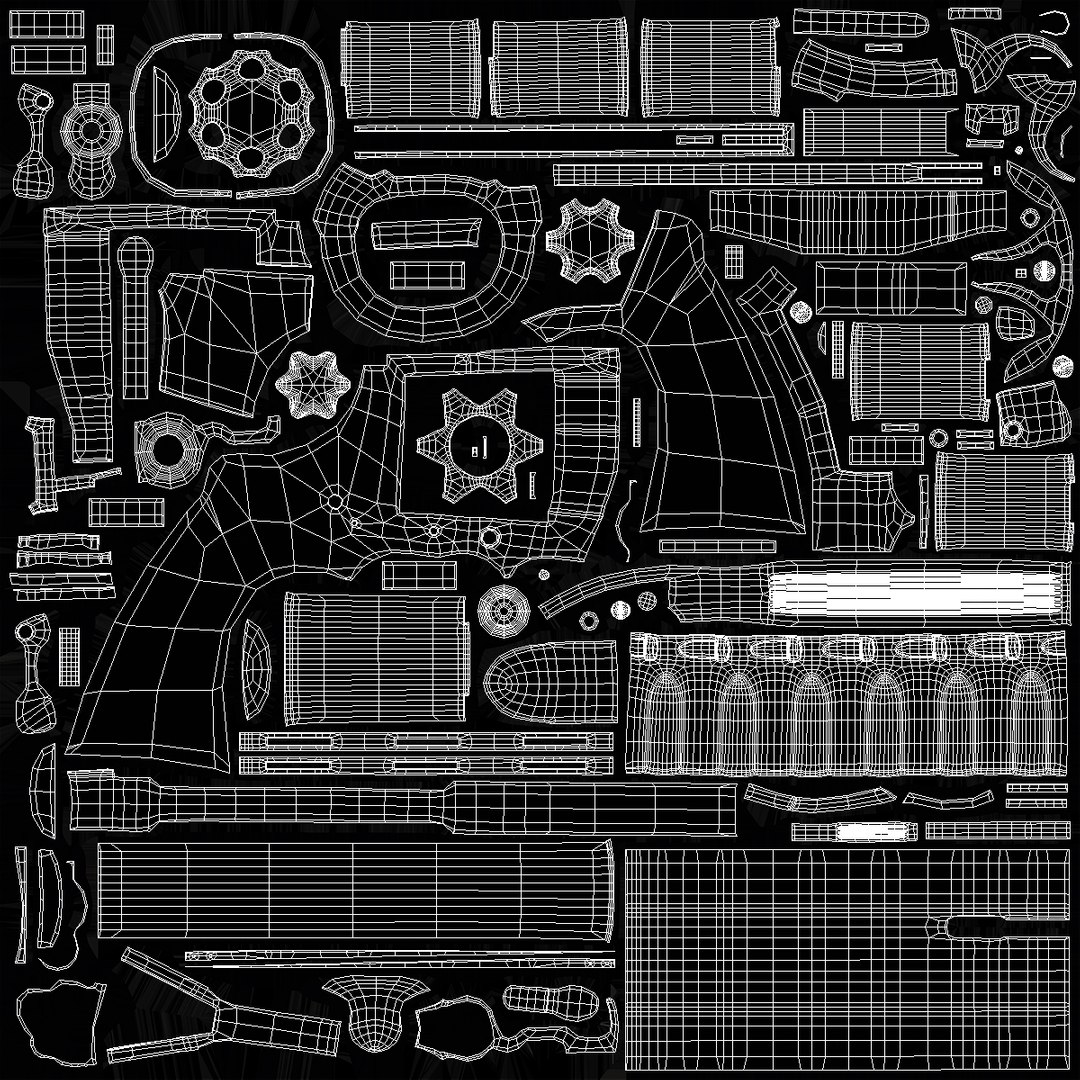 Colt Python Black 3d 3ds