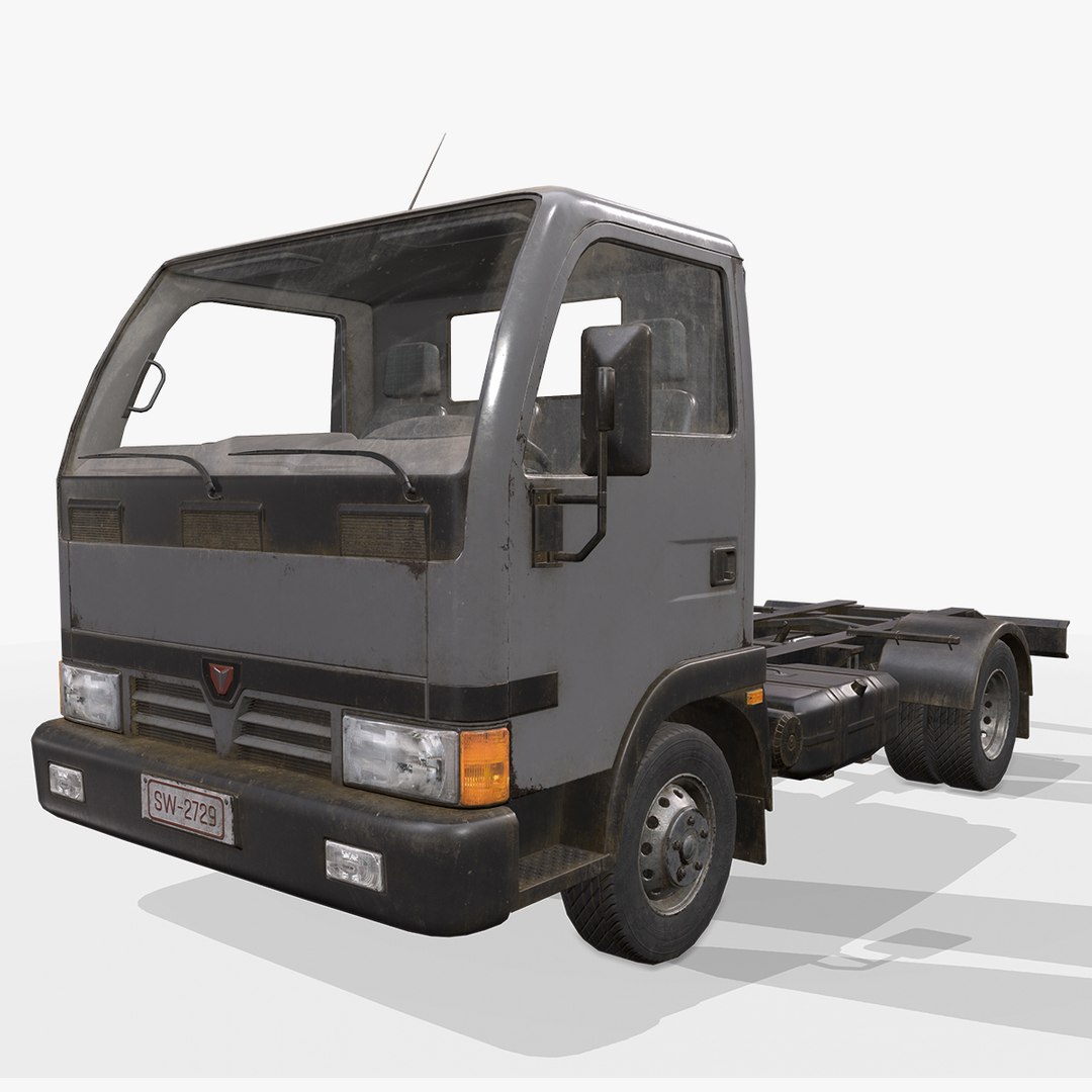 3D truck light chassis - TurboSquid 1681076