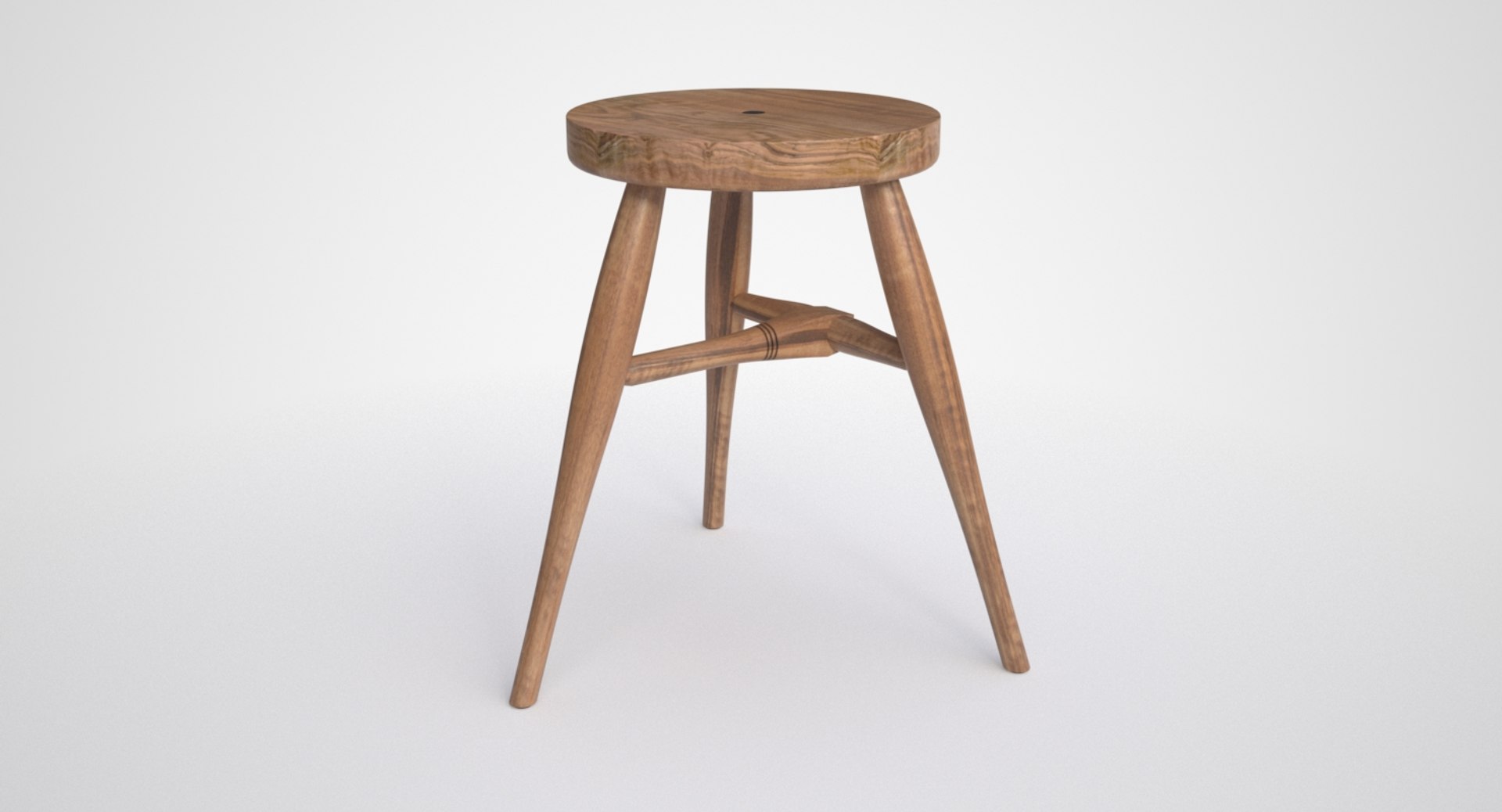 bddw milking stool 3d model