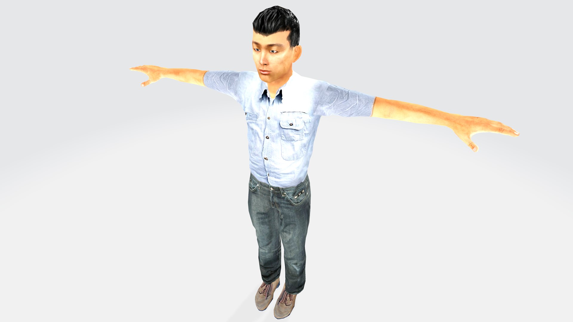 Game Character 3D Model - TurboSquid 2059079