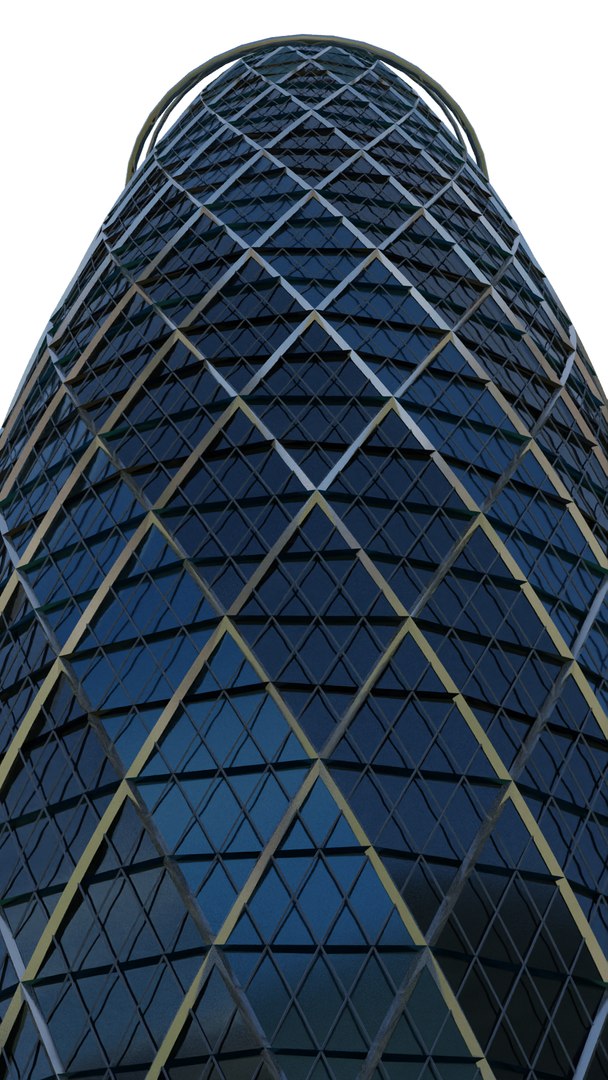 The Gherkin 3D Model - TurboSquid 2103908