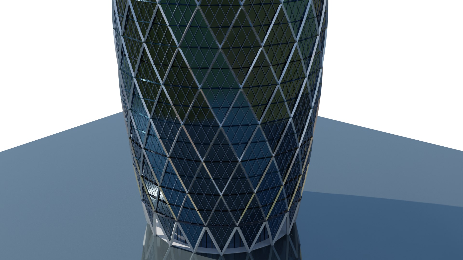The Gherkin 3D Model - TurboSquid 2103908