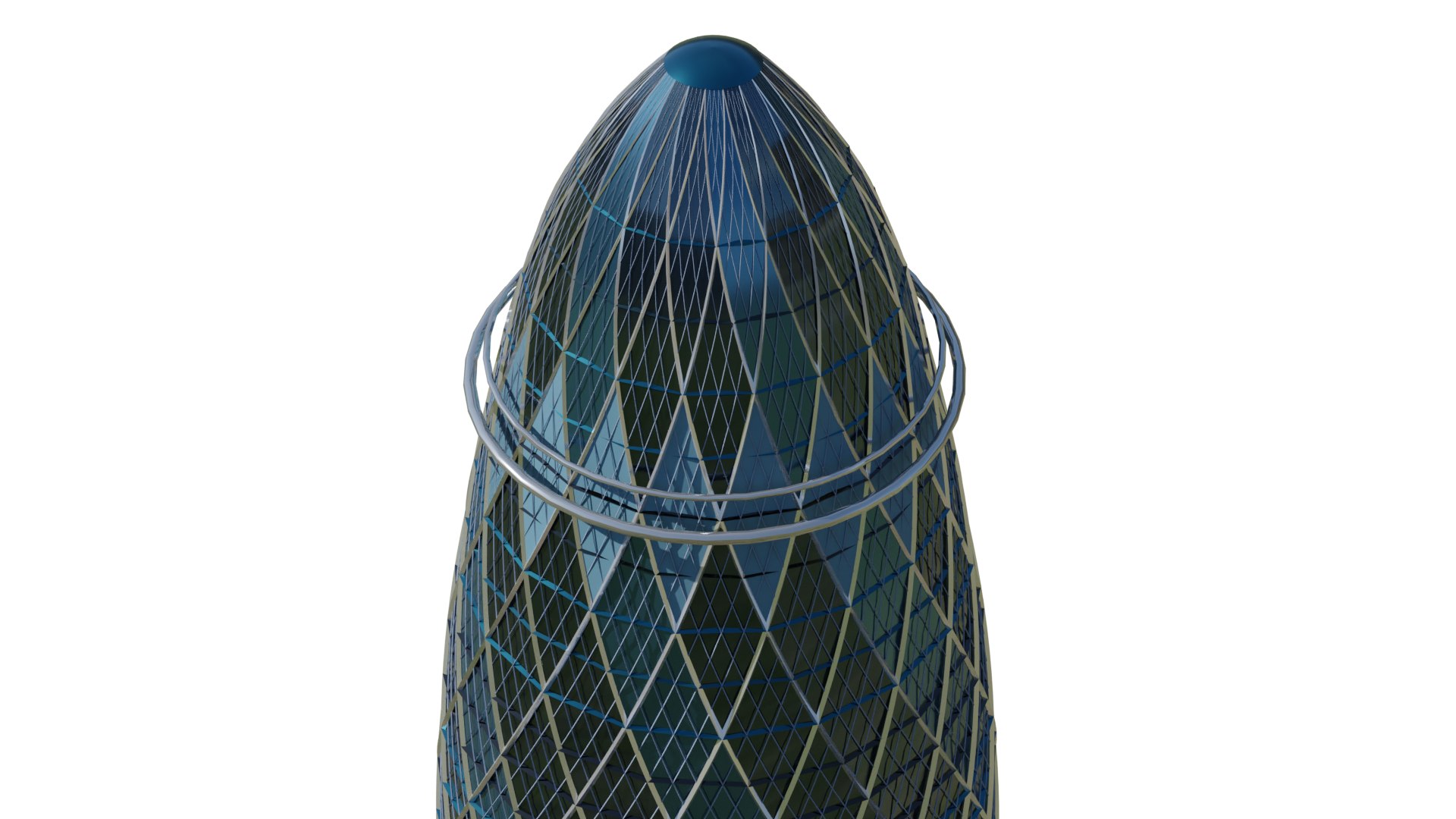 The Gherkin 3D Model - TurboSquid 2103908