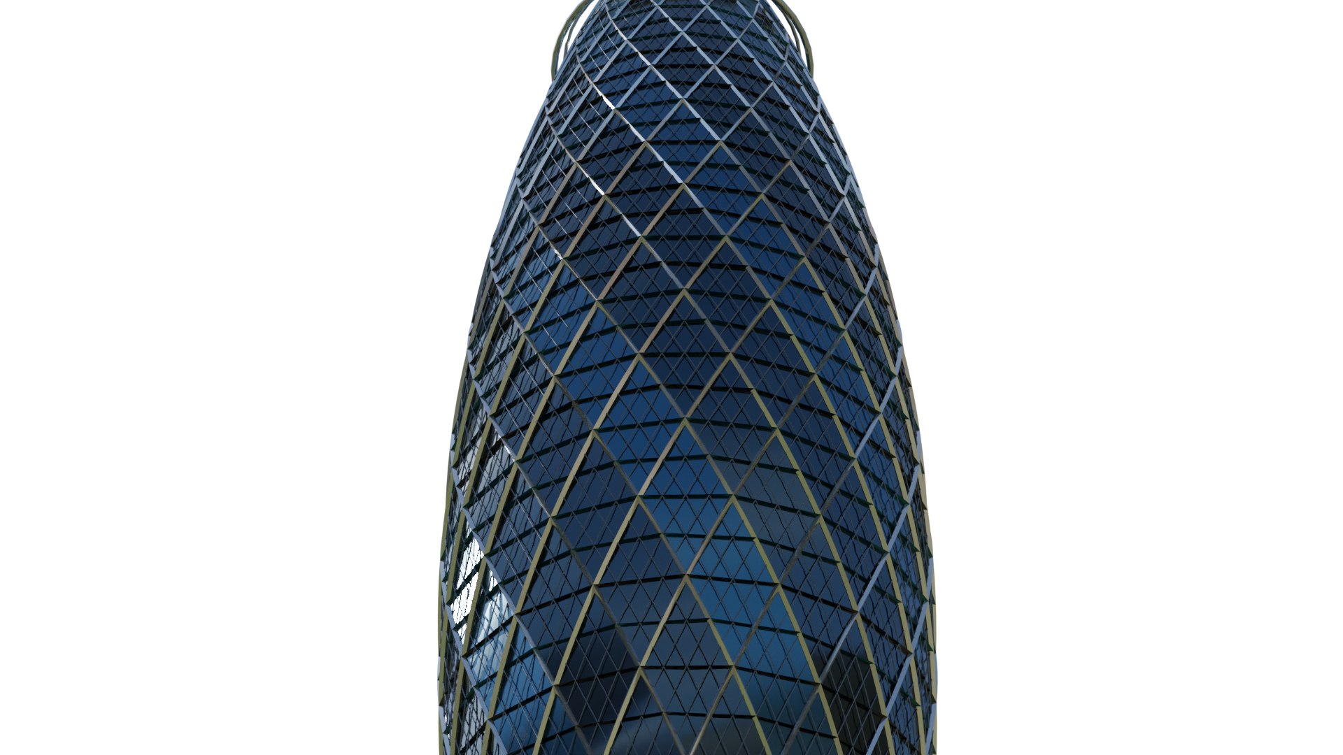 The Gherkin 3D Model - TurboSquid 2103908