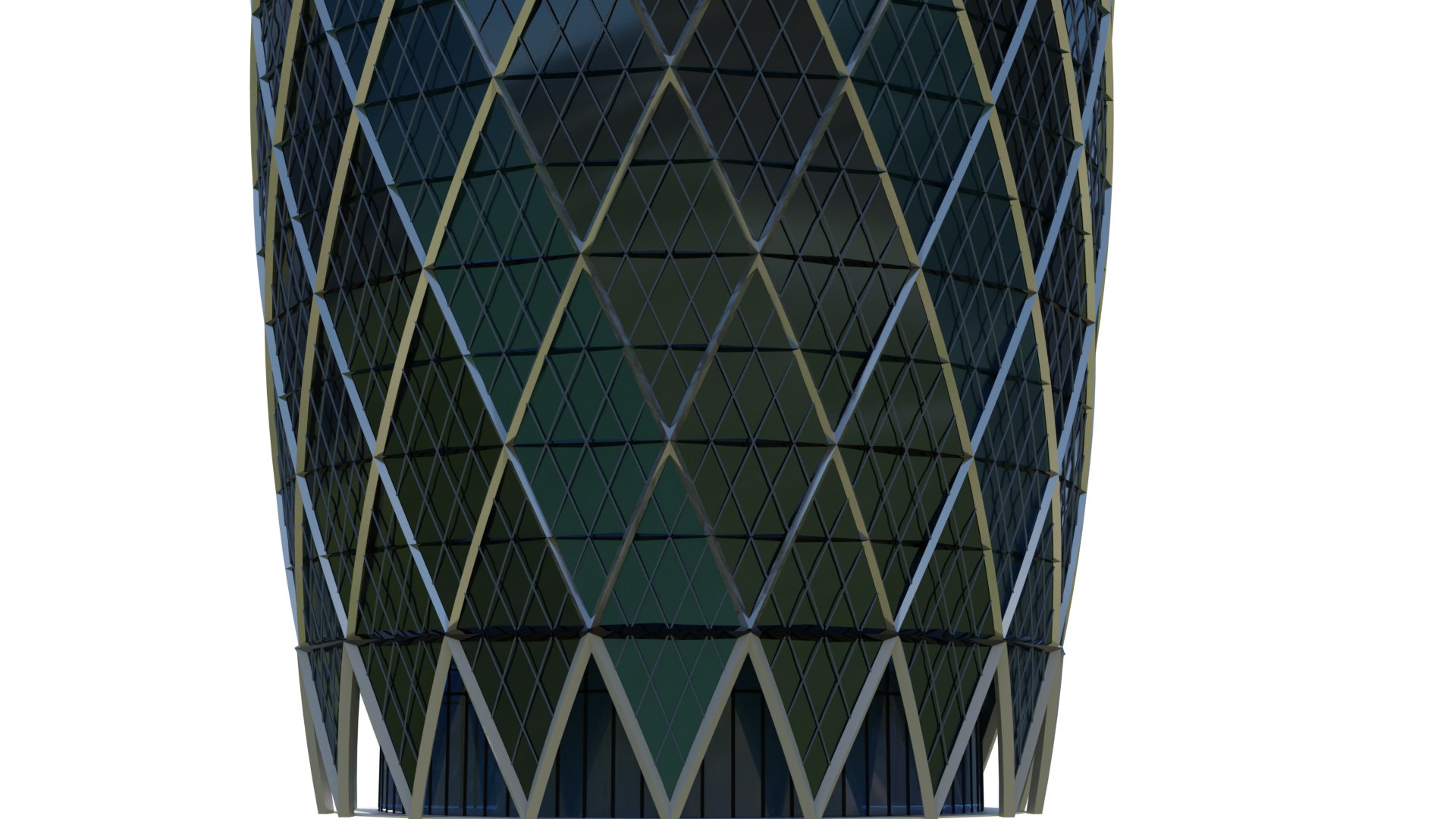 The Gherkin 3D Model - TurboSquid 2103908
