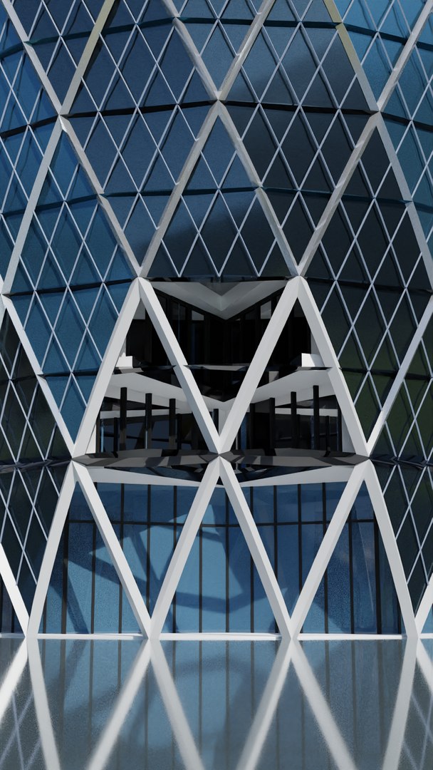 The Gherkin 3D Model - TurboSquid 2103908