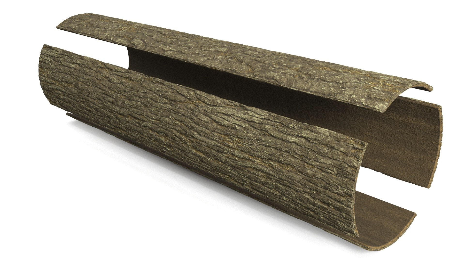 3D Structure Of Wood Bark - TurboSquid 2274460