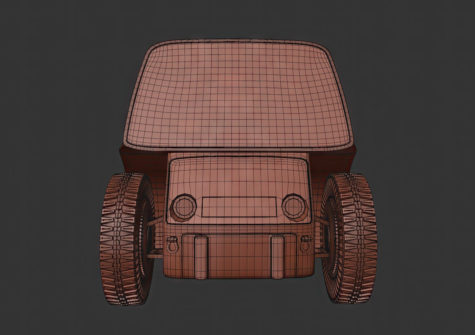 Robocar 4WD Self Driving Offroad Vehicle 3D Model - TurboSquid 2116513