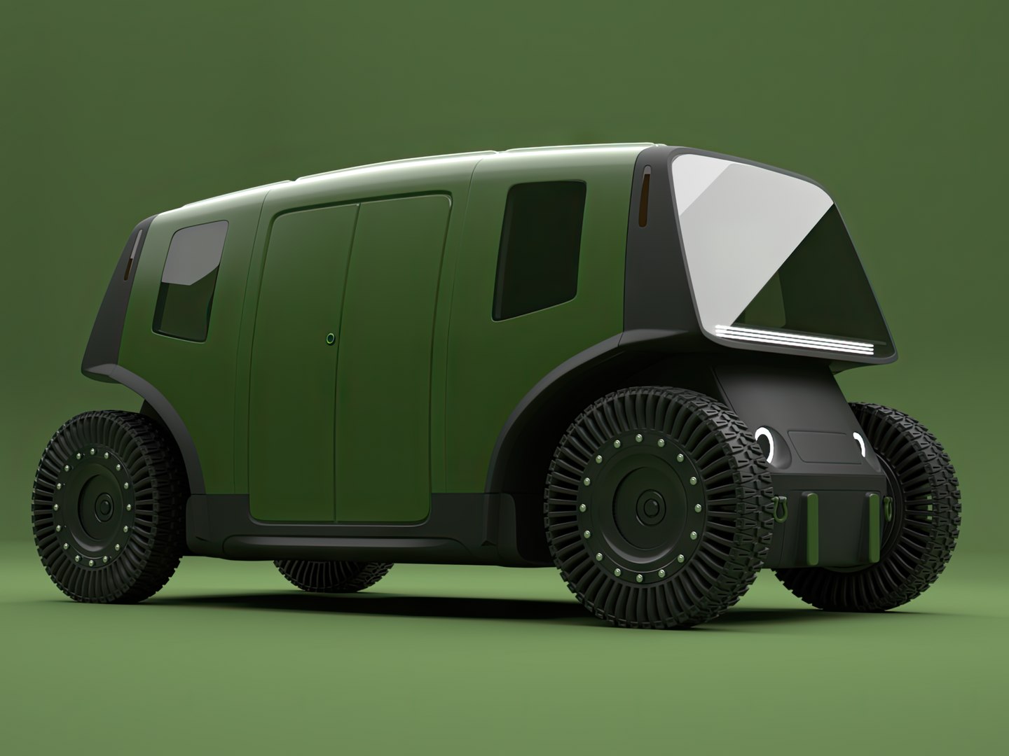 Robocar 4WD Self Driving Offroad Vehicle 3D Model - TurboSquid 2116513