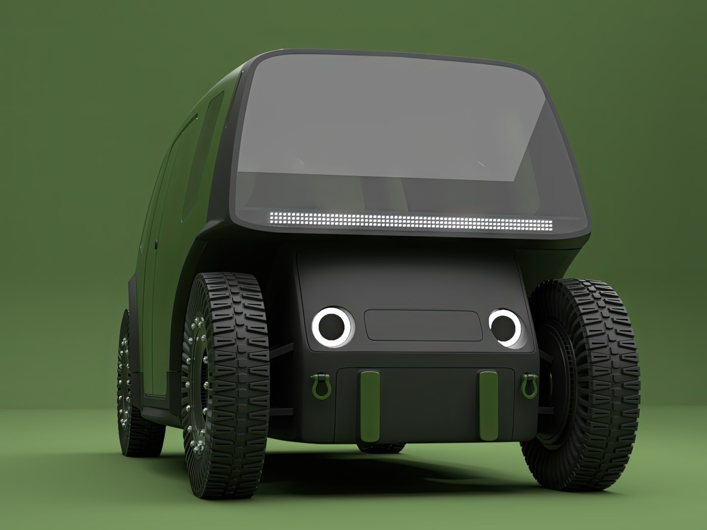 Robocar 4WD Self Driving Offroad Vehicle 3D Model - TurboSquid 2116513