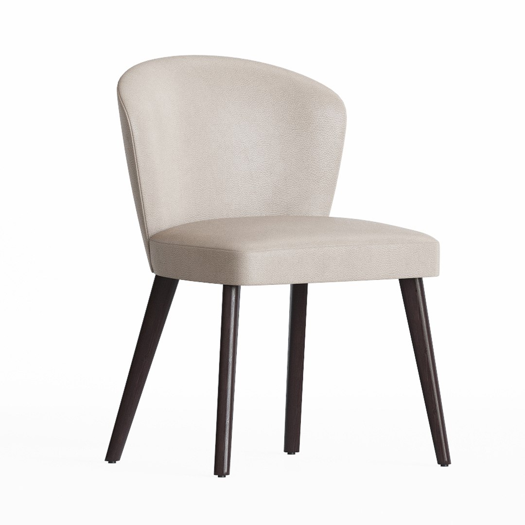 3D Minotti Aston Dining Chair Model - TurboSquid 1535392