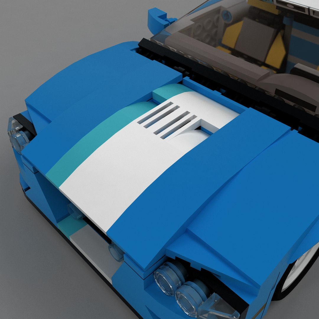 Lego turbo track racer 3D model - TurboSquid 1257934