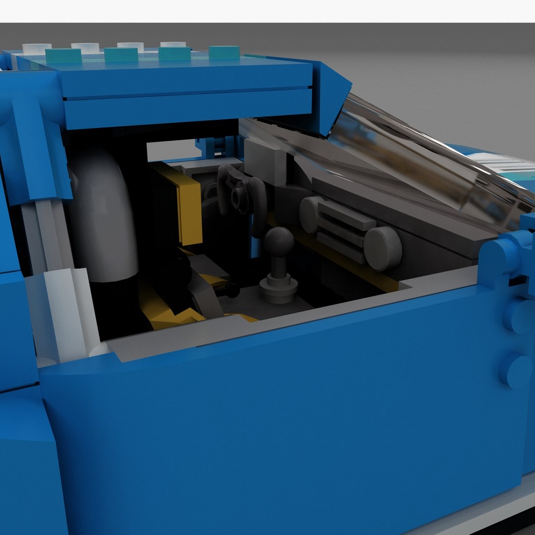 Lego turbo track racer 3D model - TurboSquid 1257934