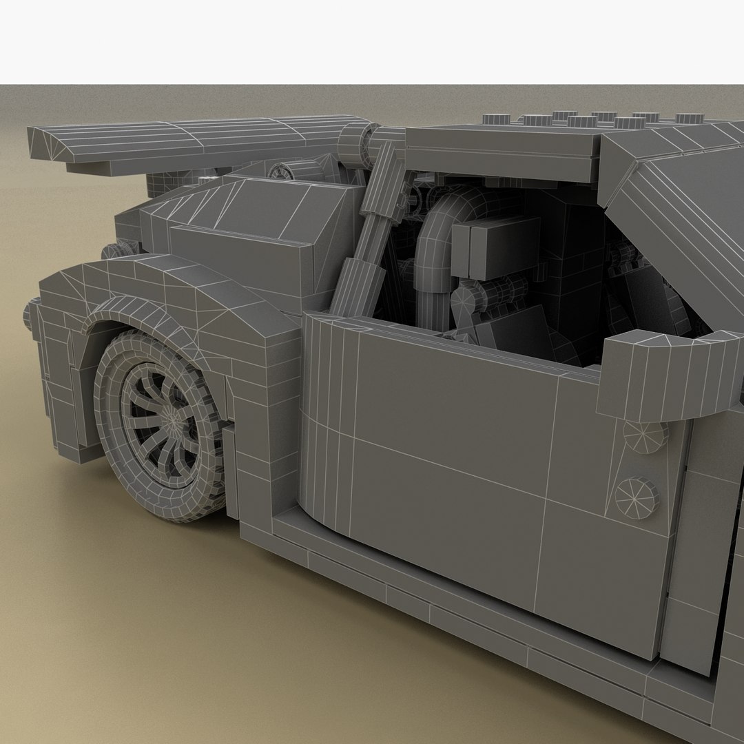 Lego turbo track racer 3D model - TurboSquid 1257934