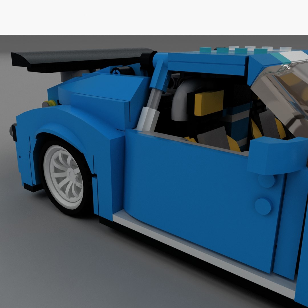 Lego turbo track racer 3D model - TurboSquid 1257934