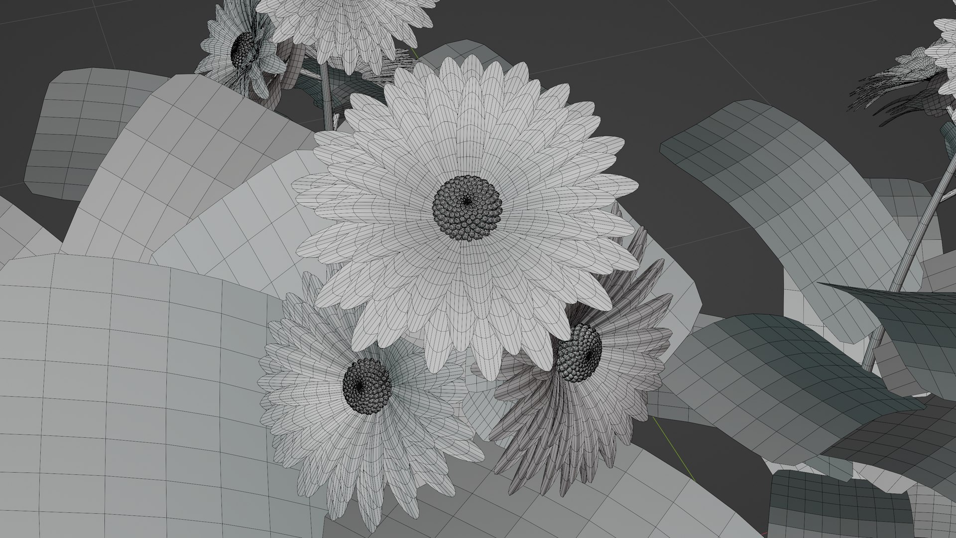 3d Flower Plant 3D Model - TurboSquid 2087056