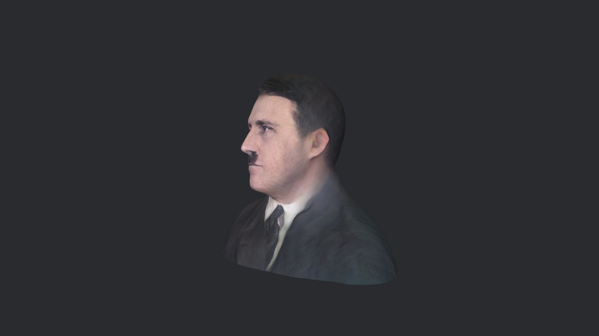 3D Model Adolf Hitler- Realistic Bust Head Ready 3d Model - TurboSquid ...