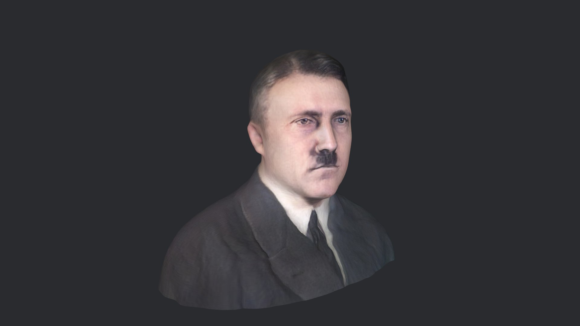 3D Model Adolf Hitler- Realistic Bust Head Ready 3d Model - TurboSquid ...